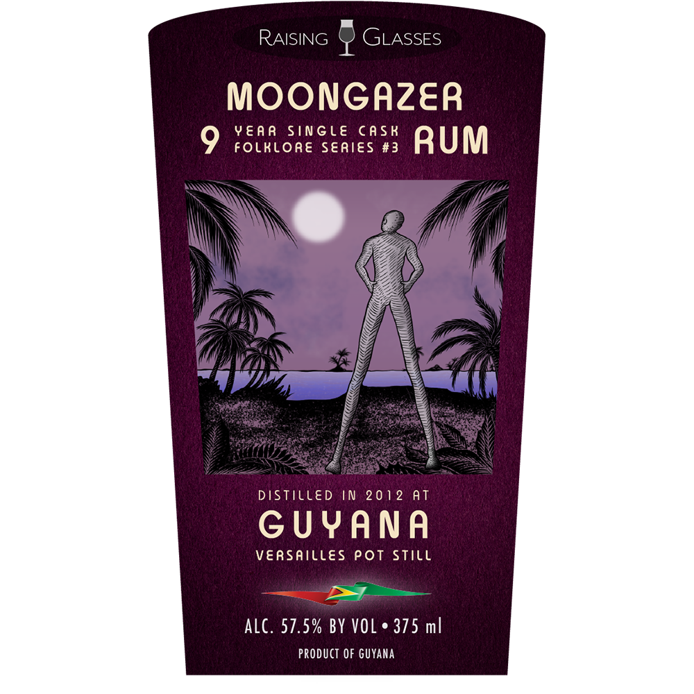Moongazer 9 yr Guyana Versailles Pot Still Rum – Raising Glasses